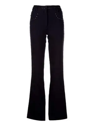 Giambattista Valli Studded Bootcut Jeans - Black