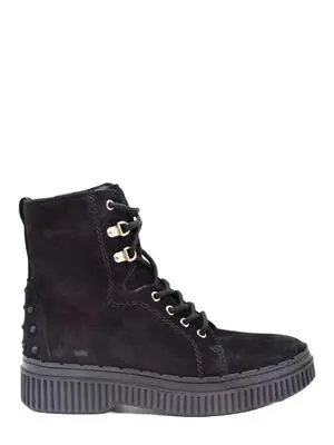 TOD'S Lace-Up Combat Boots