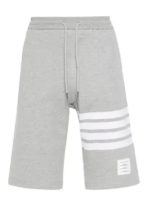 Thom Browne 4-bar Jersey Shorts - Grey