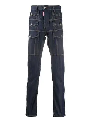 DSQUARED2 DSQUARED2 "Cool Guy" Multi-Pocket Slim Fit Jeans
