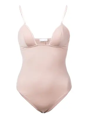 FLEUR DU MAL Cupped Non-wire Bodysuit - Pink