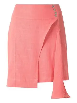 OLYMPIAH Ylang Asymmetric Skirt - Pink