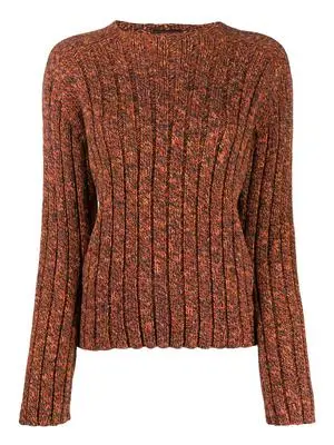Jean Paul Gaultier 1990s Knitted Jumper - Orange