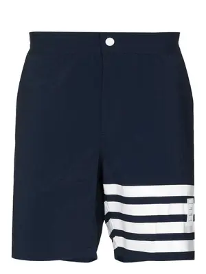 Thom Browne 4-bar Swim Short - Blue