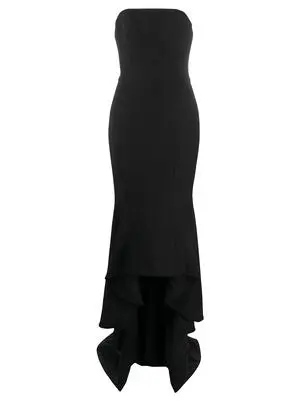 Alexandre Vauthier Strapless High-low Gown - Black