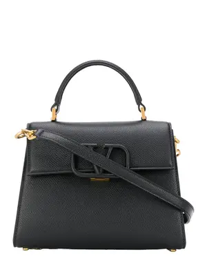 Valentino Garavani Small Vsling Tote - Black
