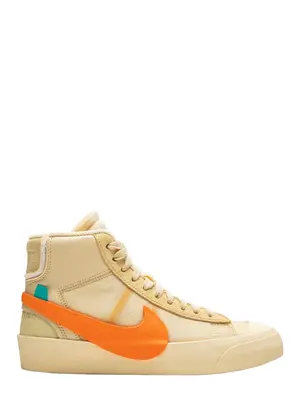 Nike X Off White The : Blazer Mid All Hallows Eve Sneakers - Neutrals