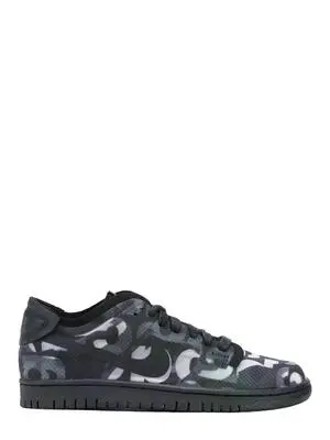 Nike X Comme Des Garçons Dunk Monogram Sneakers - Black