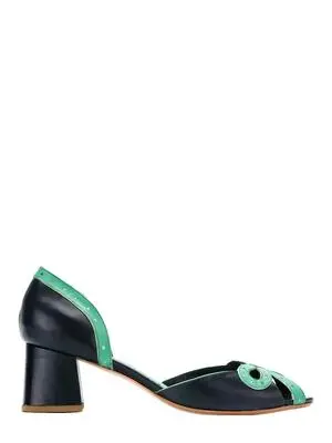 STUDIO CHOFAKIAN Sarah Chofakian Cut-Out Leather Pumps