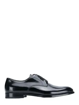 DOUCAL'S Classic Derby Shoes - Black