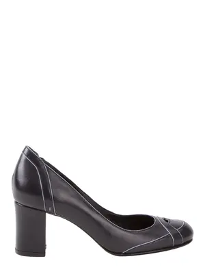 STUDIO CHOFAKIAN Mid-heel Pumps - Black
