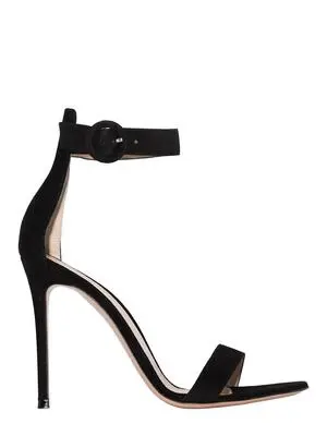 GIANVITO ROSSI Gianvito Rossi Portofino 105mm Suede Sandals