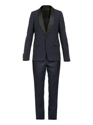 Prada Shawl-lapel Tuxedo Suit - Blue