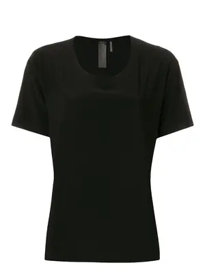 Norma Kamali Scoop Neck T-shirt - Black