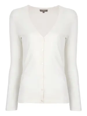 N.PEAL N.Peal Superfine V-Neck Cardigan