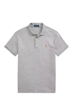 Polo Ralph Lauren Logo-embroidered Polo Shirt Grey