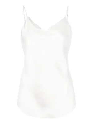 Cinq À Sept Marta Silk Cami Top - White