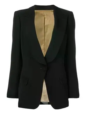 Jean Paul Gaultier Fitted Blazer - Black