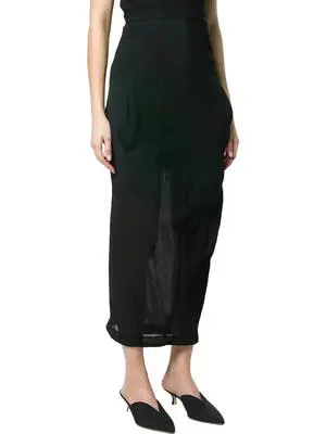 COMME DES GARÇONS 1992 Sheer Fitted Skirt