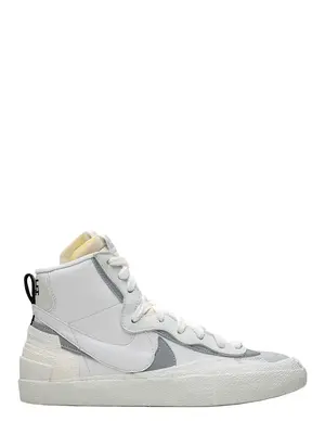 Nike X Sacai Blazer Mid High-top Sneakers - White