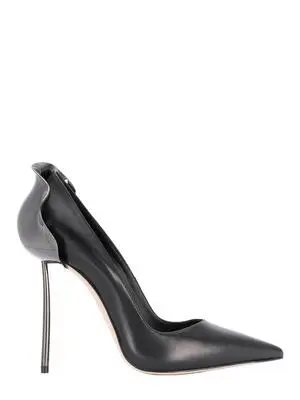 LE SILLA Petalo Pumps Pointed Toe Stiletto Heel - Black