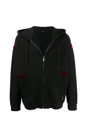 COUNTY OF MILAN Bumper Car Zip-up Hoodie - Black