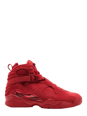 JORDAN Retro Valentine's Day High-top Sneakers - Red