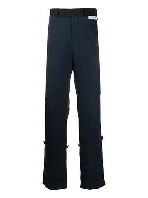 Off-White Straight-leg Trousers - Black