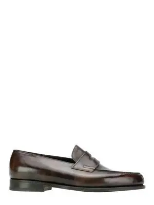 John Lobb Lopez Loafers - Brown