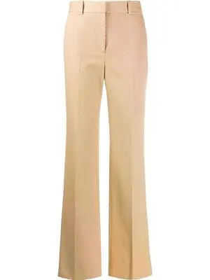 Victoria Beckham High-waisted Tailored Trousers - Neutrals