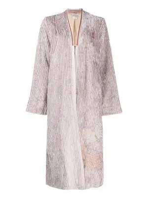FORTE_FORTE Draped Cardi-coat - Pink