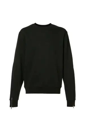 MOSTLY HEARD RARELY SEEN Zipped Sleeves Sweatshirt - Black