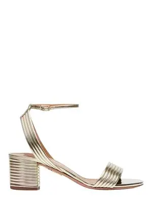 AQUAZZURA Aquazzura 50mm Sundance Leather Sandals