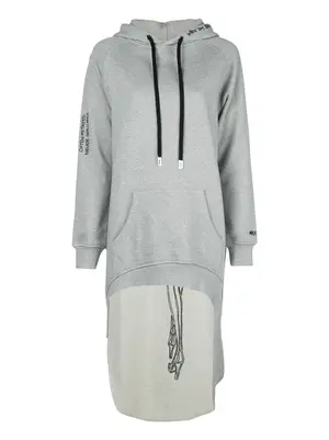 HACULLA. Pardon Extended Hoodie - Grey