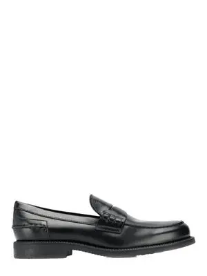 TOD'S Chunky Penny Loafers - Black