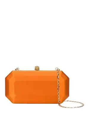 Tyler Ellis Perry Clutch Bag - Orange