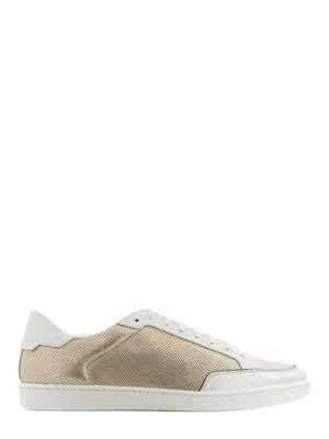 Saint Laurent Court Classic Sl/10 Low-top Sneakers - Gold