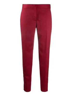 Stella McCartney Mid-rise Tailored Trousers - Red