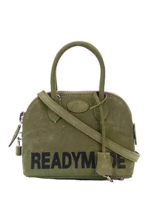 Readymade Contrast Logo Tote - Green