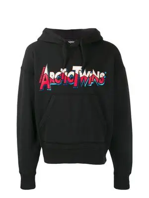DSQUARED2 DSQUARED2 "Arctic Twins" Embroidered Hoodie