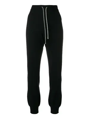 BARRIE Cashmere Jogger Trousers - Black