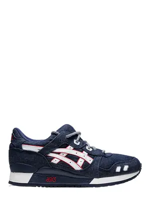 Asics Gel-lyte Iii Selvedge Denim Sneakers - Blue