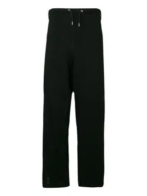 Alexander McQueen Stripe Detail Trousers - Black