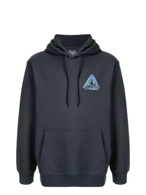 PALACE La Logo-print Hoodie - Blue