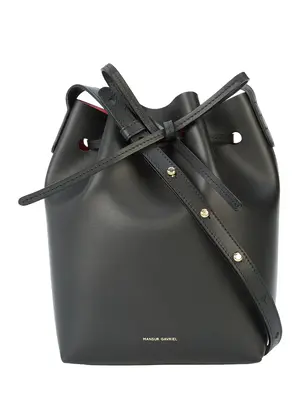 MANSUR GAVRIEL Mini Bucket Bag - Black