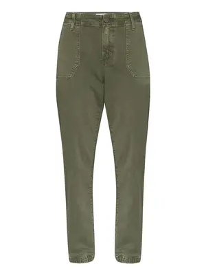 Paige Mayslie Cargo Trousers - Green