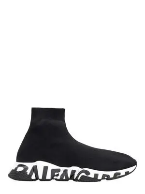 Balenciaga Speed Lace-up Sneakers - Black