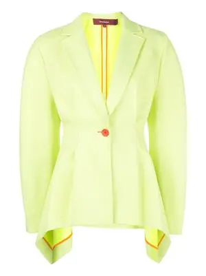 Sies Marjan Draped Blazer - Yellow