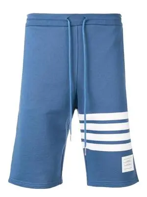 Thom Browne Engineered 4-Bar Jersey Sweatshort Blue