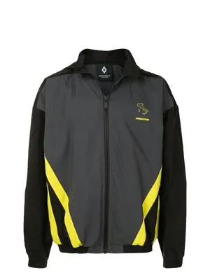COUNTY OF MILAN Colour-block Track Jacket - Black